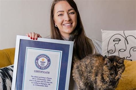 Guinness Rekorlar Kitab Na Giren Kedi Onedio