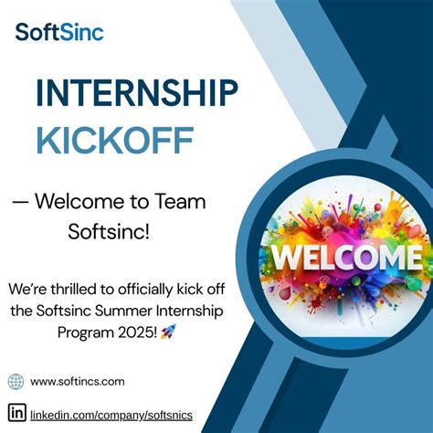 Softsinc Internshipopportunity Techinternship Python Machinelearning Softsinc