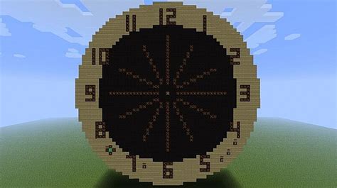 Analog Clock 114 Minecraft Map