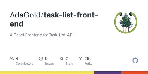 Task List Front Endproject Docswave 02md At Main · Adagoldtask List Front End · Github
