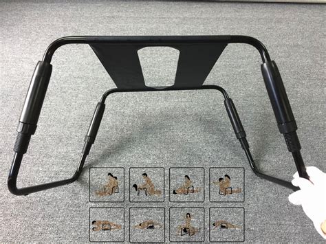 Height Adjustable Sex Air Bounce Chairelastic Multifunction Etsy