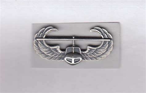 Us Army Air Assault Wing Full Size Brushed Uniform Badge Award