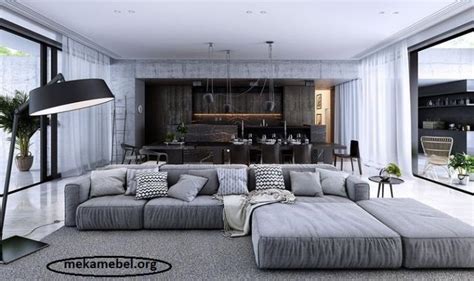 Голям Модулен Диван с Функция Сън тип Табуретка Модел диван 1547 по