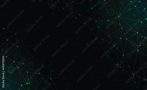 Virtual Information Stream Digital Big Data Analysis Cosmic Fractal With Movement Of Glowing