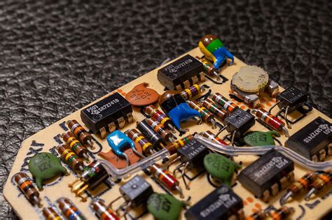 NOS Script Era MXR Phase Circuit Board Reverb