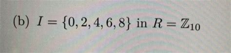 solved determine whether the indicated set i is an ideal in