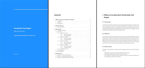 Oscp Exam Report Template Markdown Markdown Templates For Offensive Security Oscp Oswe Osce
