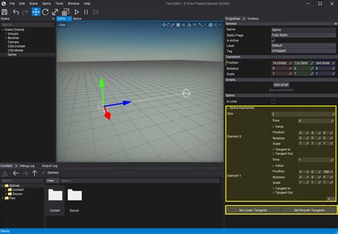 Splines Flax Documentation