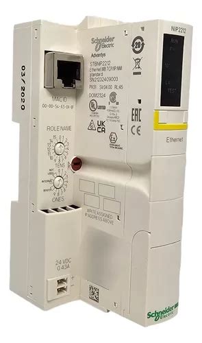 Modulo Modicon Stb Ethernet Stbnip2212 Schneider