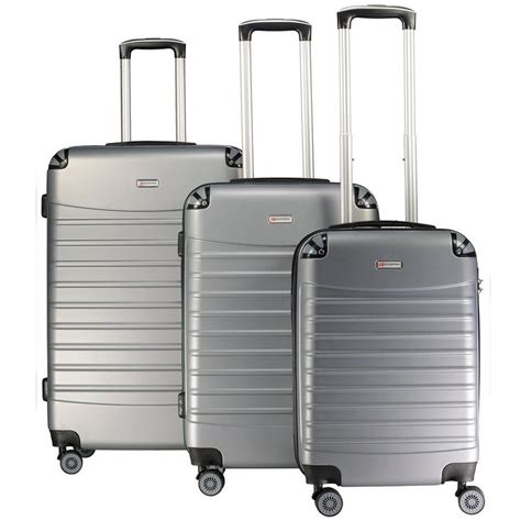 Geographical Norway Kofferset Shock Trolley Hartschalenkofferset 3 Tlg