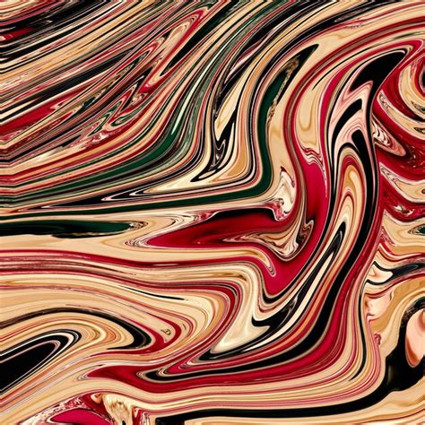 Abstract Background With Colorful And Gradient Wavy Lines Pattern