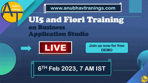 Anjali Kirodiwal On Linkedin Join Us For The Free Live Demo On Sap Ui5 And Fiori Training With