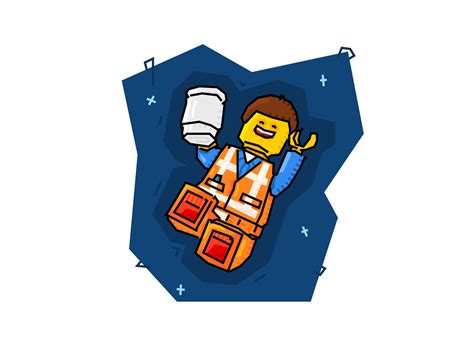 Lego Movie Emmet Drawing