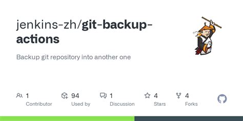 Github Jenkins Zhgit Backup Actions Backup Git Repository Into