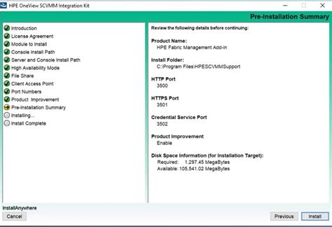 Installing Hpe Oneview Scvmm Integration Kit