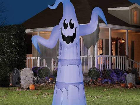 Airblown Floating Ghost 10ft Terror Halloween Inflatables