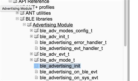 Documentation For S130 Ble Advertising Init Nordic Qanda Nordic