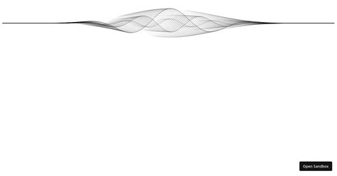 React Animated Waves Example Forked Codesandbox