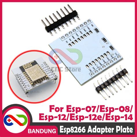 Jual Esp8266 Adapter Plate For Esp 07 Esp 08 Esp 12 Esp 12e Esp 14