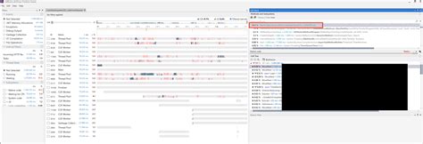c mvc performance profiling results showing 97 of