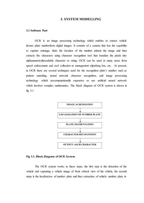 Matlab Based Vehicle Number Plate Identification System Using Ocr Docx