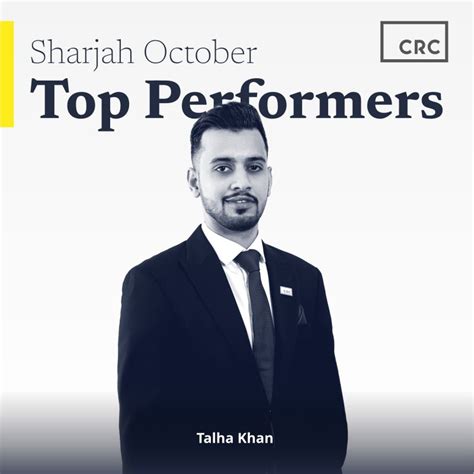 Crc On Linkedin Big Congratulations To Talha Khan For Being The October Top Performer In
