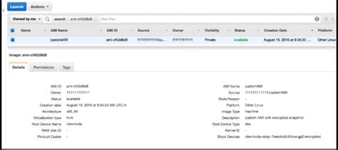 How To Create A Custom Ami With Encrypted Amazon Ebs Snapshots And Share It With Other Accounts