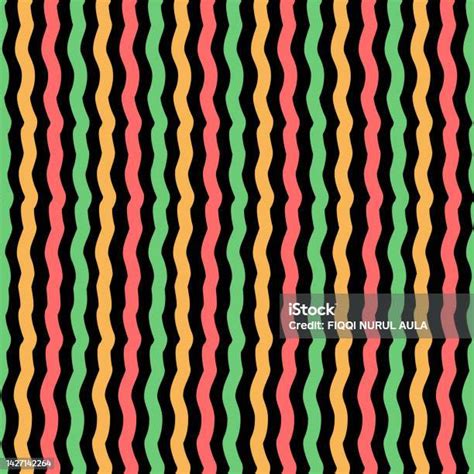 기하학적 추상 패턴의 간단한 디자인 이음새가 없는 웨이브 라인 0명에 대한 스톡 벡터 아트 및 기타 이미지 0명 귀여운