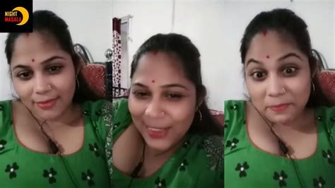 Aunty Extremely Hot Imo Video Part Night Masala Youtube