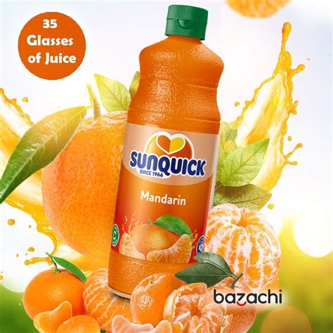 Sunquick Real Fruit Concentrate Juicer Fruity Refreshment Mandarin 2