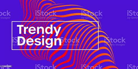 트 렌 디 한 디자인 추상적인 배경의 색 선 이동 벡터 일러스트 검안에 대한 스톡 벡터 아트 및 기타 이미지 검안 착각 파문이 인다는 Istock