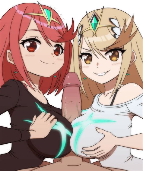 Post 5892048 Animated Kyde Mythra Pyra Xenobladechronicles Xenoblade