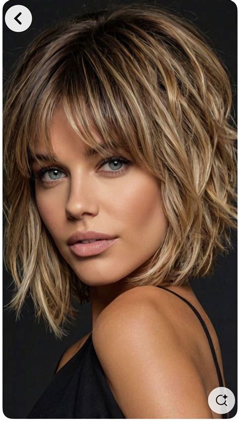 Layered Short Hair With Bangs Short Layered Haircut With Bangs Short