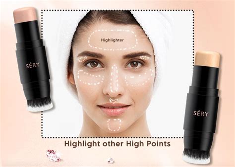 How To Use Makeup Highlighter Stick Saubhaya Makeup
