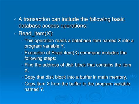 Ppt Understanding Transaction Processing And Concurrency Control Powerpoint Presentation Id