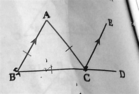 Solved In The Given Figure Angle Abc Is An Equilateral Triangle If Ab Ce Prove That Angle