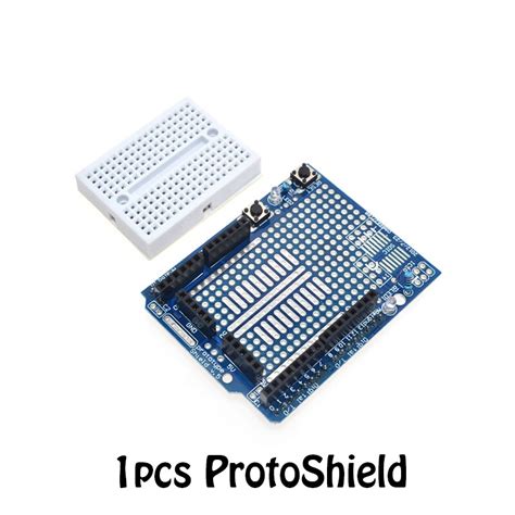 PCS UNO Proto Shield Prototype Expansion Board With SYB Mini Bread Board Based For ARDUINO