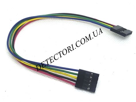 Конектор перемичка Dupont мама мама на 5pin 30 см купити в Україні