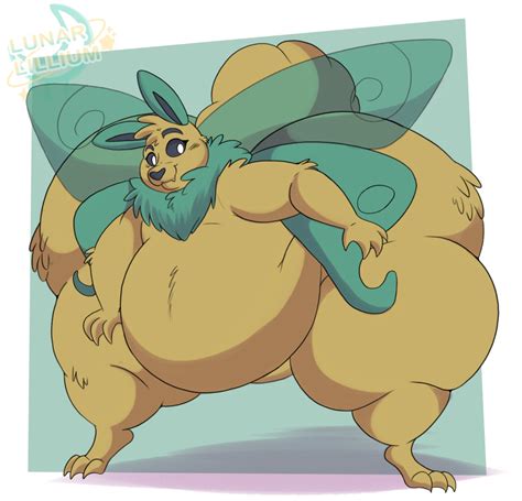 Rule 34 Anthro Big Ass Bubble Butt Fat Huge Ass Lunarlillium Tagme