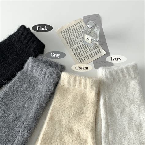 블루씨티 30할인 멜리 부츠컷 루즈삭스 겨울 니트 레그워머 4color