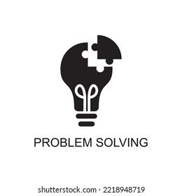 Problem Solving Icon Development Icon Stock Vector Royalty Free