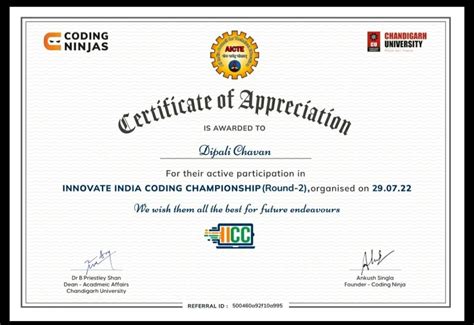 Dipali Chavan On Linkedin Coding Round 2 Coding Ninjas