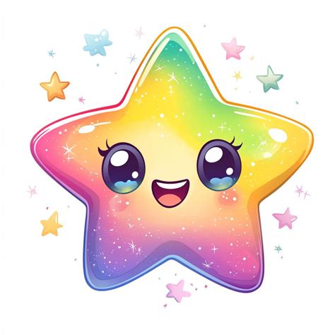 9 Cute Little Star Clipart Bundle High Quality Png Digital