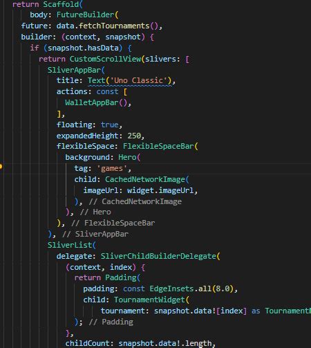 Flutter I Am Using Hero Inside Flexible Space Bar In Sliverappbar And