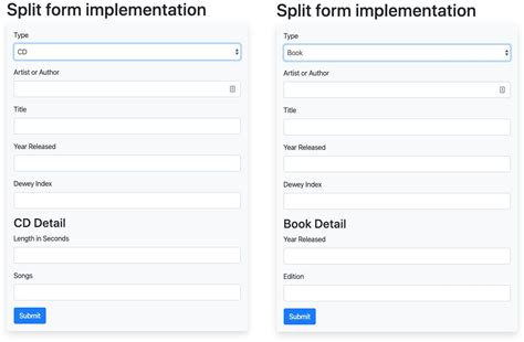 Angular Forms How To Create Forms With Different Detail Data By