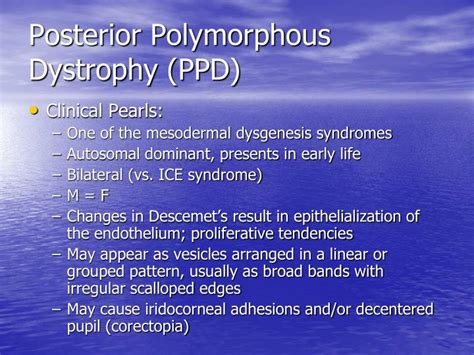 Ppt Corneal Dystrophies And Degenerations Powerpoint Presentation