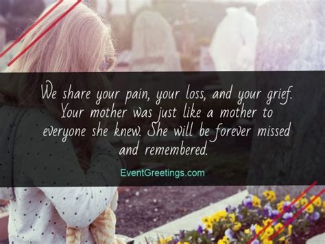 55 Condolence Message On Death Of Mother Sympathy Quotes