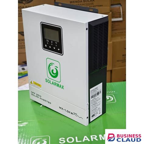 Solarmax 1kv Hybrid Solar Inverter 12v Off Grid 1000w Hybrid Solar