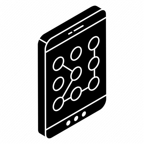 Pattern Lock Phone Unlock Screen Password Icon Download On Iconfinder