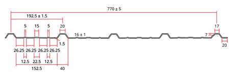 Ledex® Luxury Rib Cladding Le Nam Megasheet